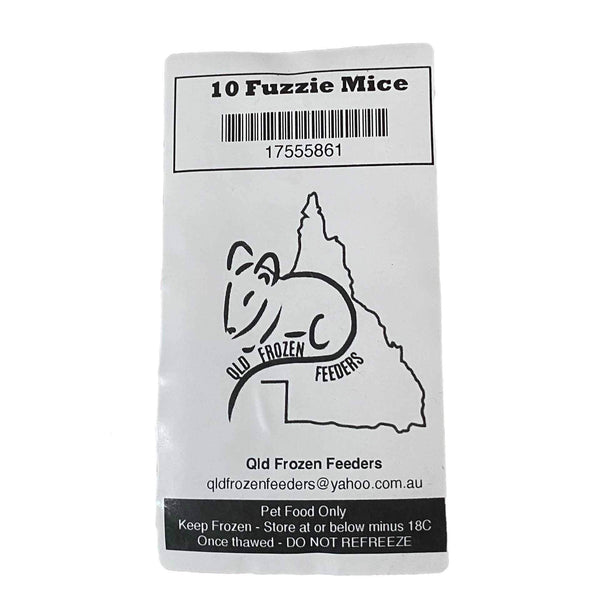 Frozen Feeder Mice - Fuzzie - 10 Pack - Frozen Food - In store Pick Up ...
