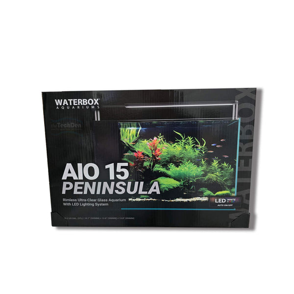 Waterbox AIO Peninsula Mini 15 Freshwater Aquarium With Light (NEW ...