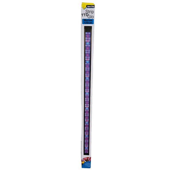 Aqua One Strip Glo Marine LED Reflector 120cm Aquarium Led Light - 29 ...
