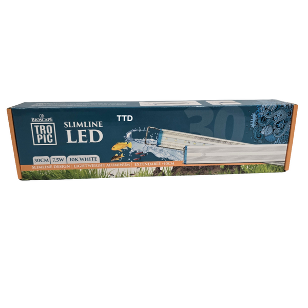 Bioscape Tropic Slim Natural LED Light 30cm - 7w - The Tech Den