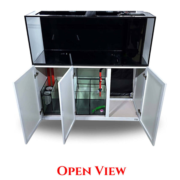 Dymax GS Marine Sea King 150x60x60cm - Tank with Aluminium Cabinet (WH ...
