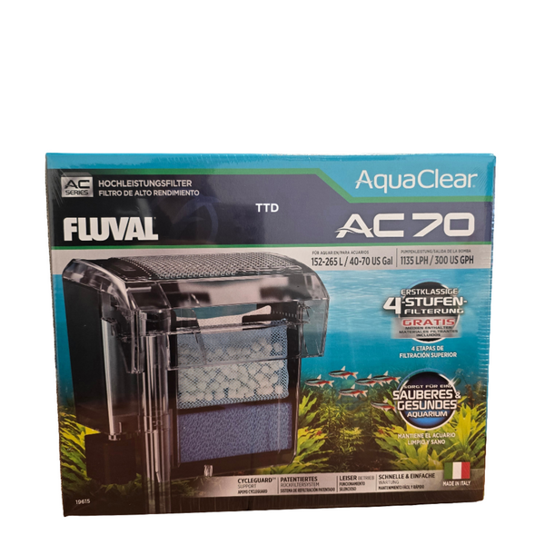 Fluval AquaClear 70 Hang On Filter - 1135lph - The Tech Den
