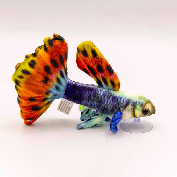 GreenPleco 'Guppy Spettro' 21cm Plushie with Suction Cup - The Tech Den