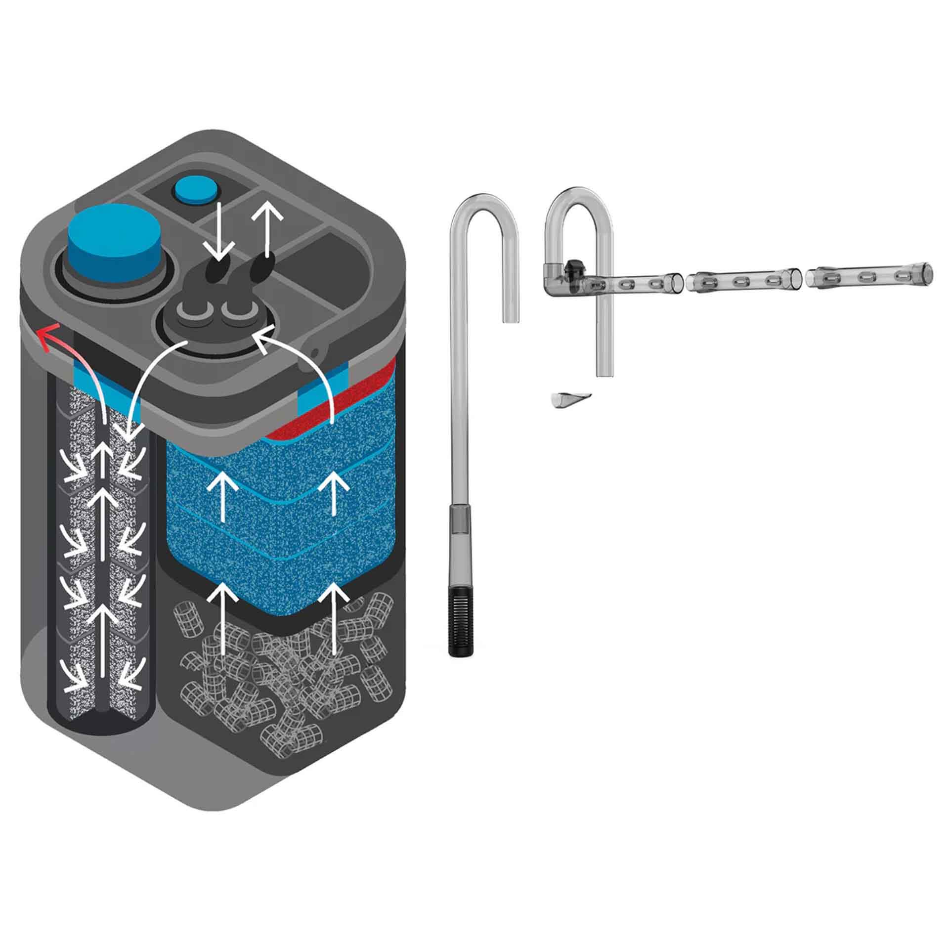 Oase BioMaster Version 2 Thermo Canister Filter 600 - 1250lph for tank ...