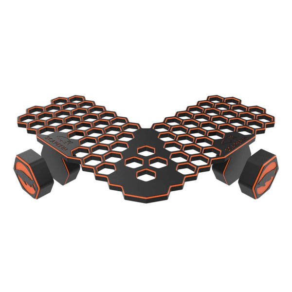 Scapefin Magnetic Coral Frag Rack - Corner - Safety Orange** - The Tech Den