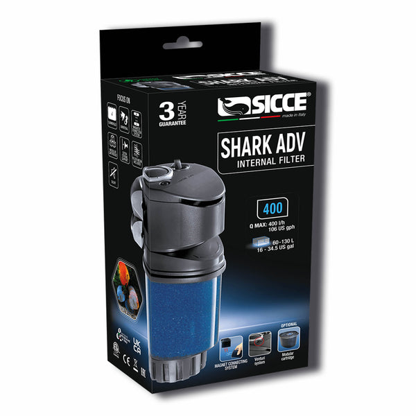 Sicce Shark ADV Internal Filter 400 - 400l/h - The Tech Den