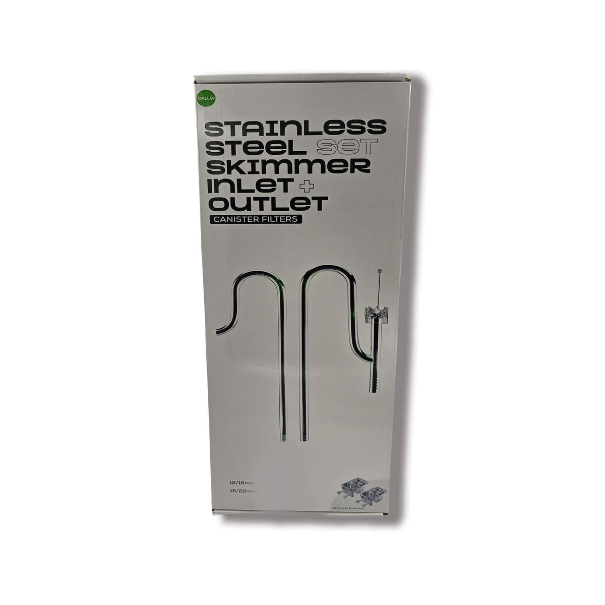 Dalua Stainless Steel Skimmer Lily Pipe Inlet + Outlet 16/22mm - The ...