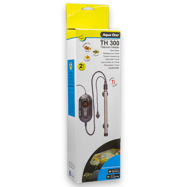 Aqua One Heater Titanium 300W with Controller - The Tech Den