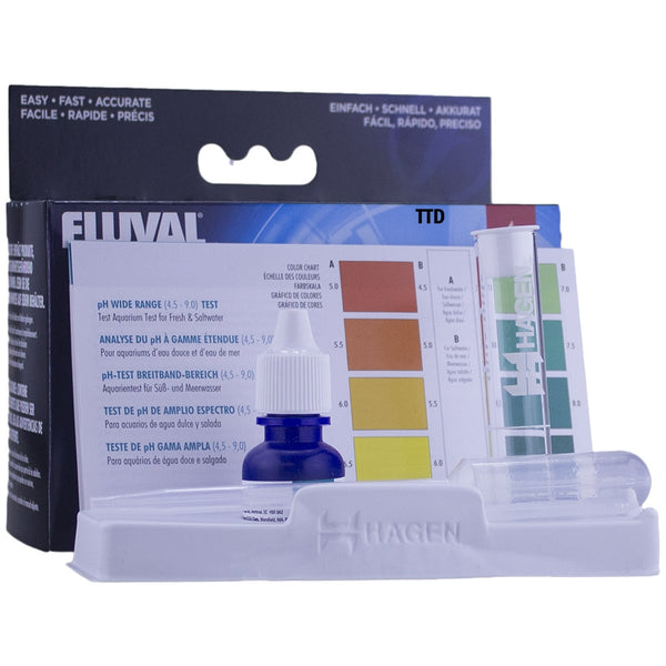 Fluval Wide Range pH Test Kit (100 tests) - The Tech Den