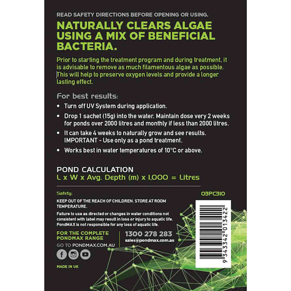 PondMAX Natural Algae Bomb - The Tech Den